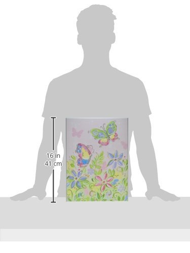 Stupell Home Décor Pink Pastel Butterflies and Dragonfly Wall Plaque Trio, 11 x 15, Multi-Color
