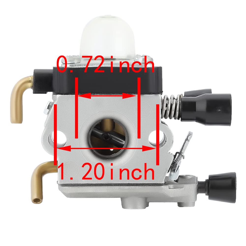 C1Q-S97 Carburetor for STIHL FS38 FS45 FS45C FS45L FS46 FS55 FS55C FS55R FS55RC HS45 KM55R String Trimmer Weed Eater