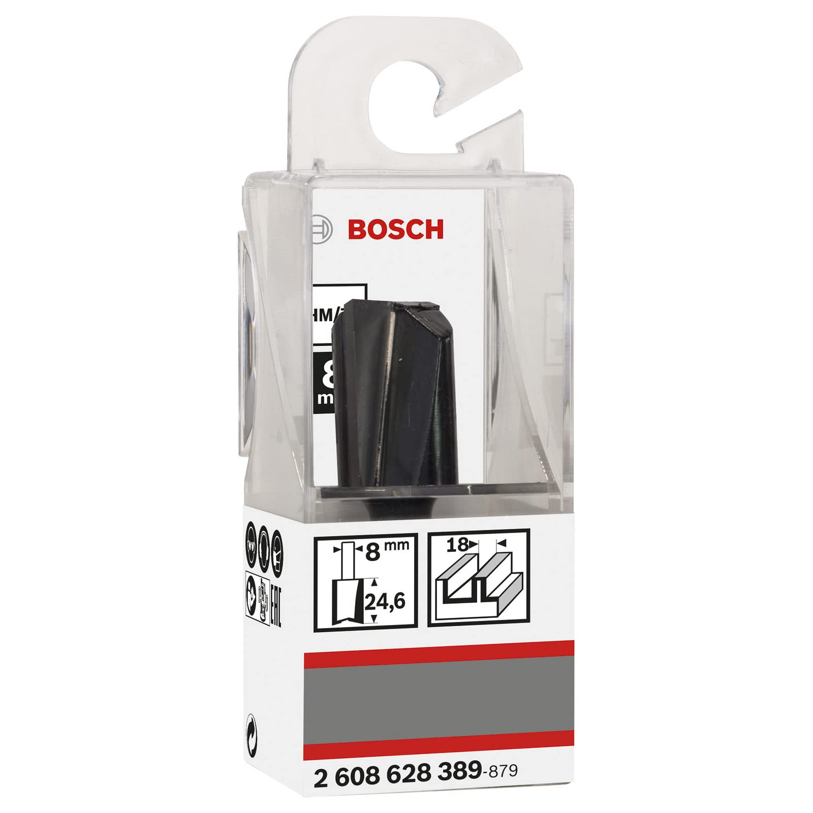 Bosch 2608628389 Groove Cutter 8mmx18mmx56mm