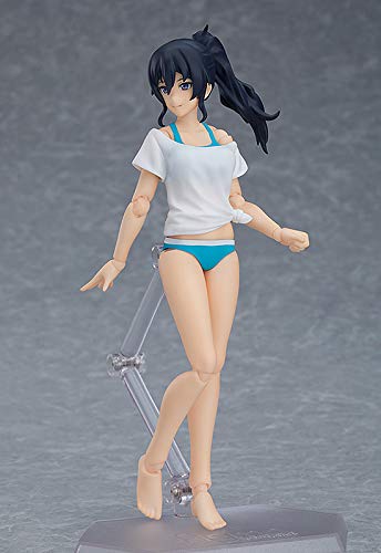 Max Factory Female Swimsuit Body (Makoto) Figma Action Figure, Multicolor