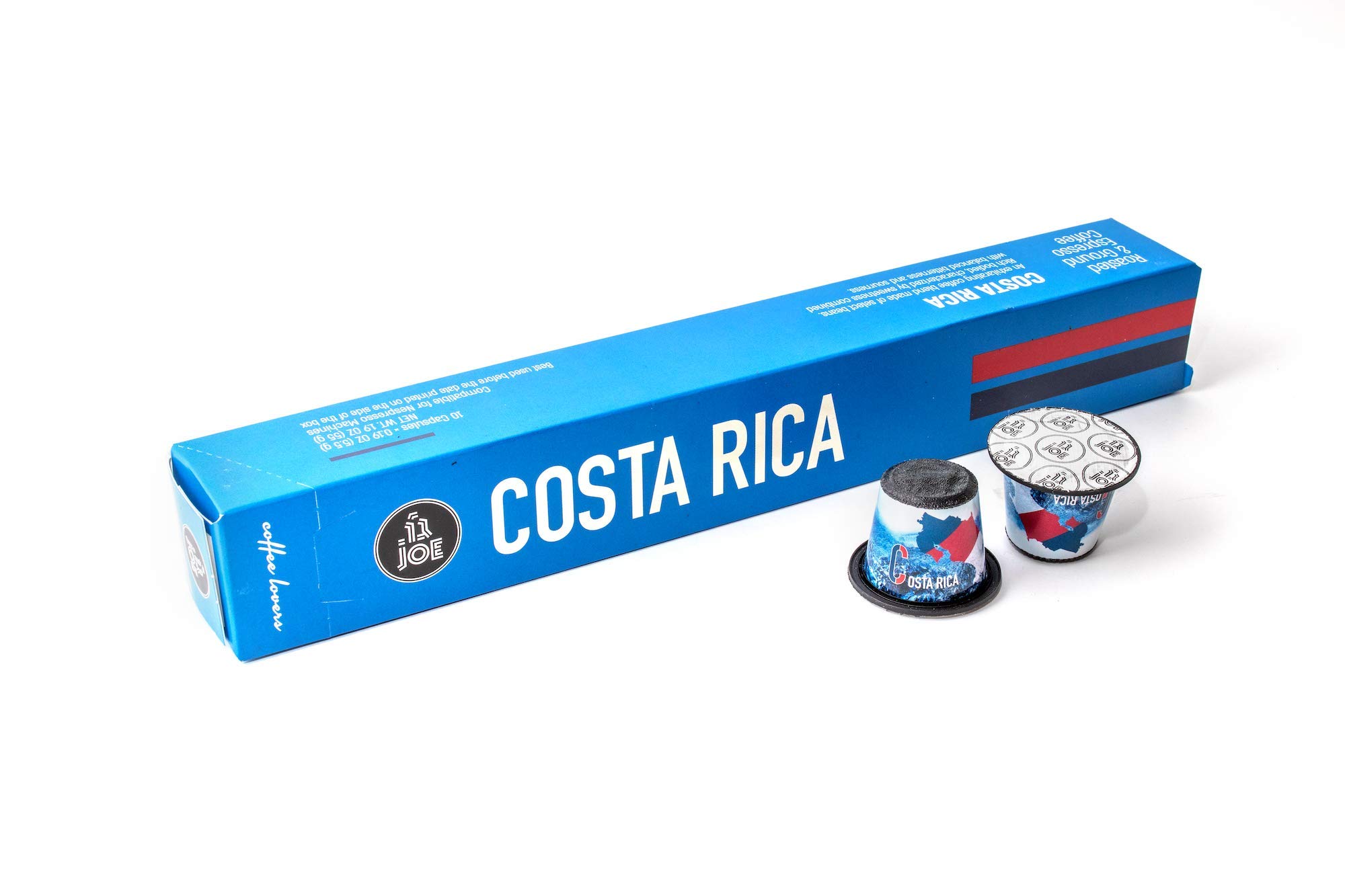Cafe Joe USA Espresso Capsules for Nespresso Machines - 10 Count (Costa Rica)