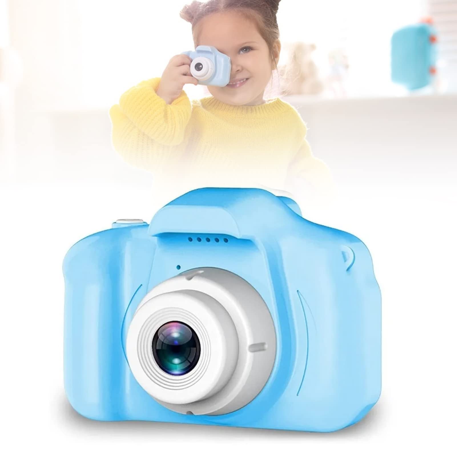 Children Digital Camera, Gift Fall Resistant Children Mini Camera 32GB Maximum Memory Card for 3β12 Yrs for Travel