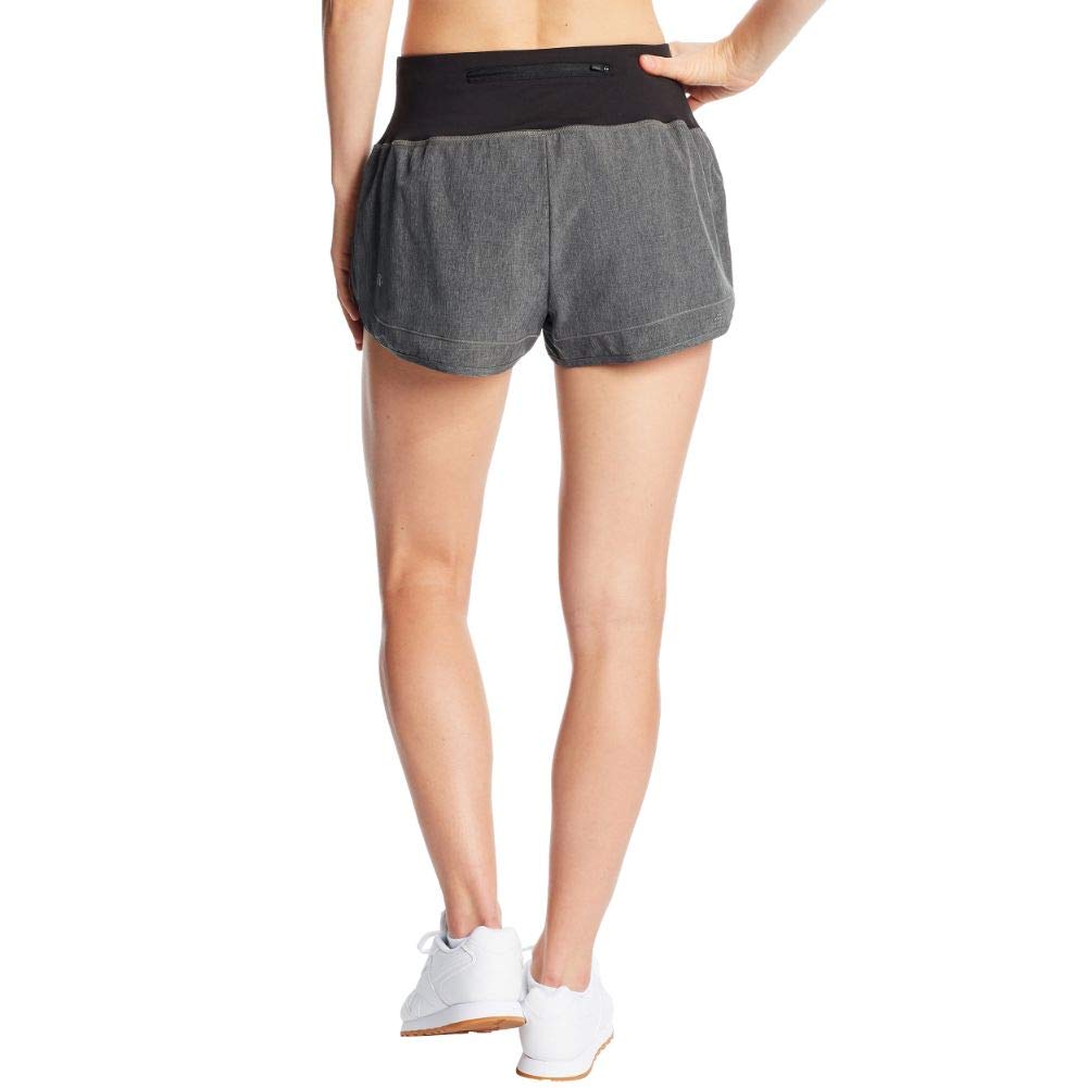C9 Champion Women's 3.5" Knit Premium Running Shorts, Echo Gray Heather, L