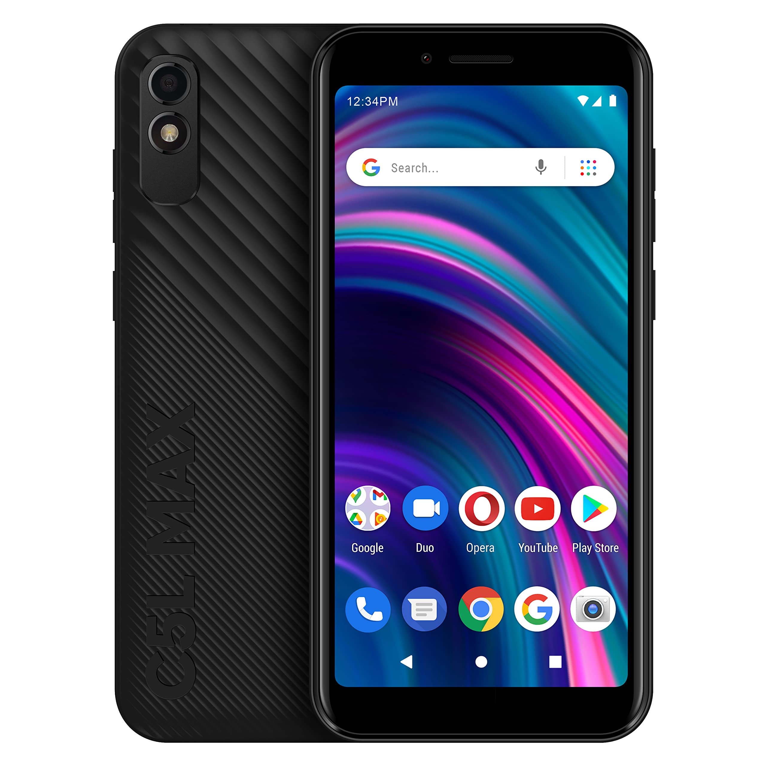 BLU C5L MAX | 2023 | All-Day Battery | Unlocked | 5.7” Display | 16/2GB |US Version | US Warranty | Black