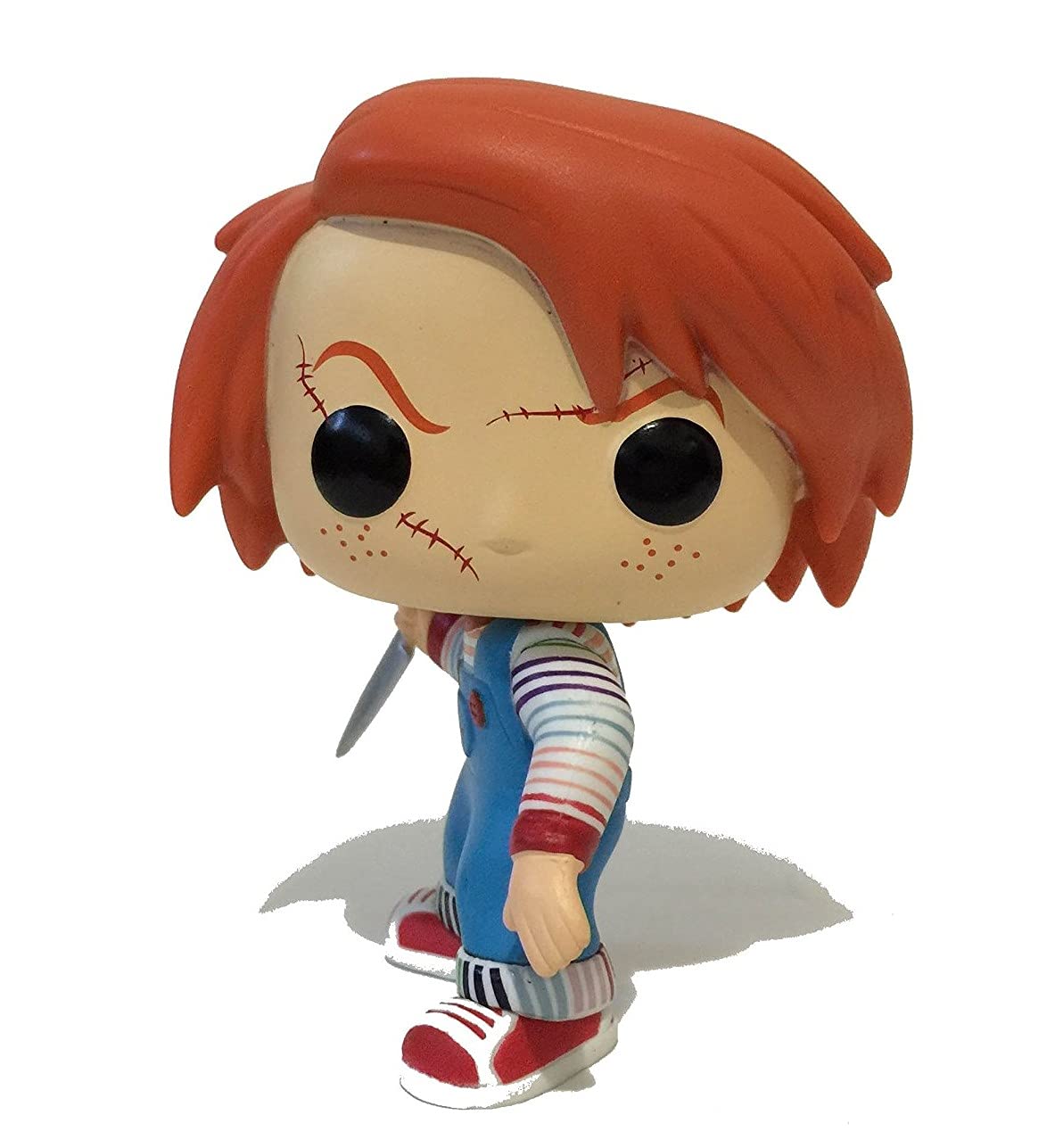 POP Child's Play 2 - Chucky Funko Pop! Vinyl Figure (Bundled with Compatible Pop Box Protector Case), Multicolor, 3.75 inches