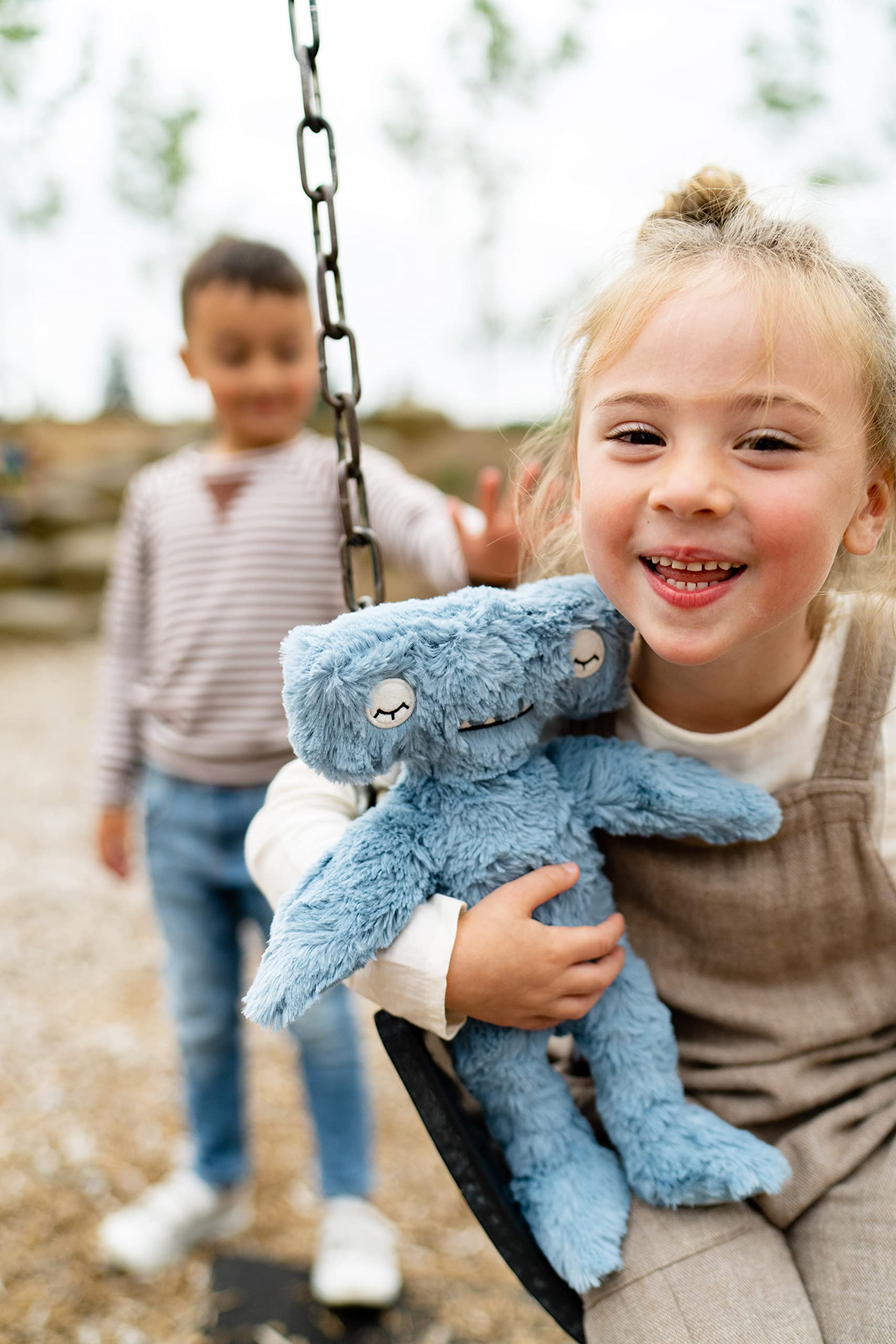 Slumberkins Hammerhead Kin Board Book and Stuffed Animal Set | Promotes Conflict Resolution, Social Skills & Responsibility | Social Emotional Learning & Development | 14” Soft Plush