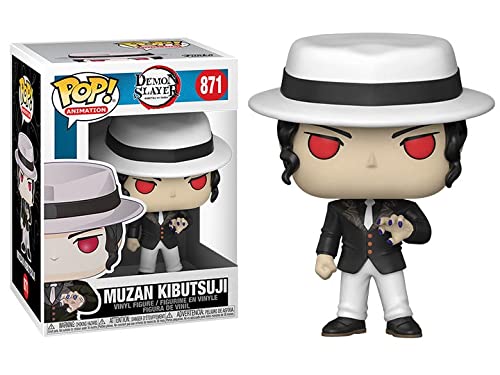 POP Demon Slayer - Muzan Kibutsuji Funko Vinyl Figure (Bundled with Compatible Box Protector Case)