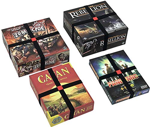 Premium Elastic Box Bands - Board game storage solution to keep your Board Games, Tabletop Games, RPGs & Other Boxes Closed and Protected without Rubbing | Elastic Band Organizer (Set of 5)