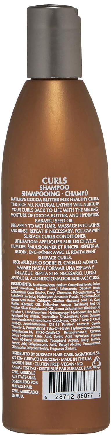 SURFACE Hair Curls Shampoo, 10 Fl Oz