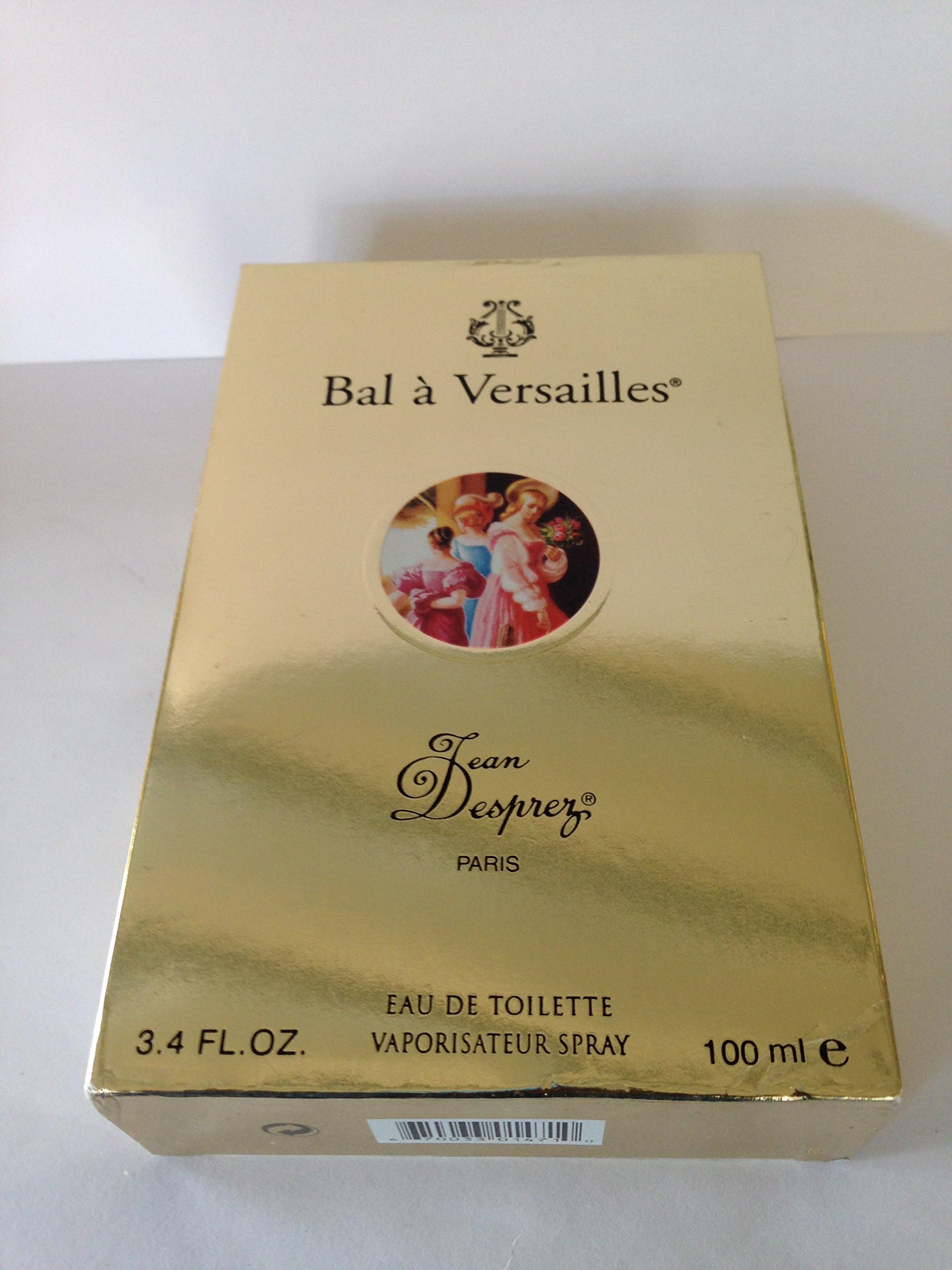 Jean Desprez Bal A Versailles Eau de Toilette Spray for Women, 3.4 Ounce