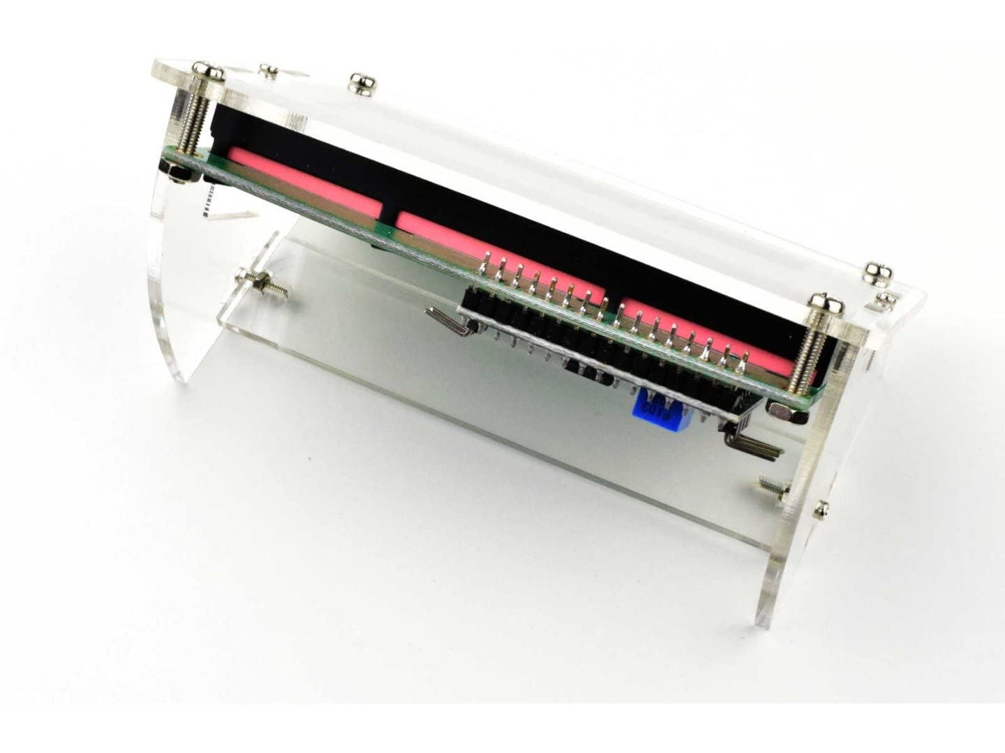 CANADUINO LCD 2004 4x20 Display Acrylic LCD Enclosure - fits LCD with I2C Adapter as Well