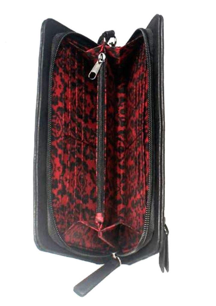Meant to Be Zip Around Hand Purse Clutch Wallet L8