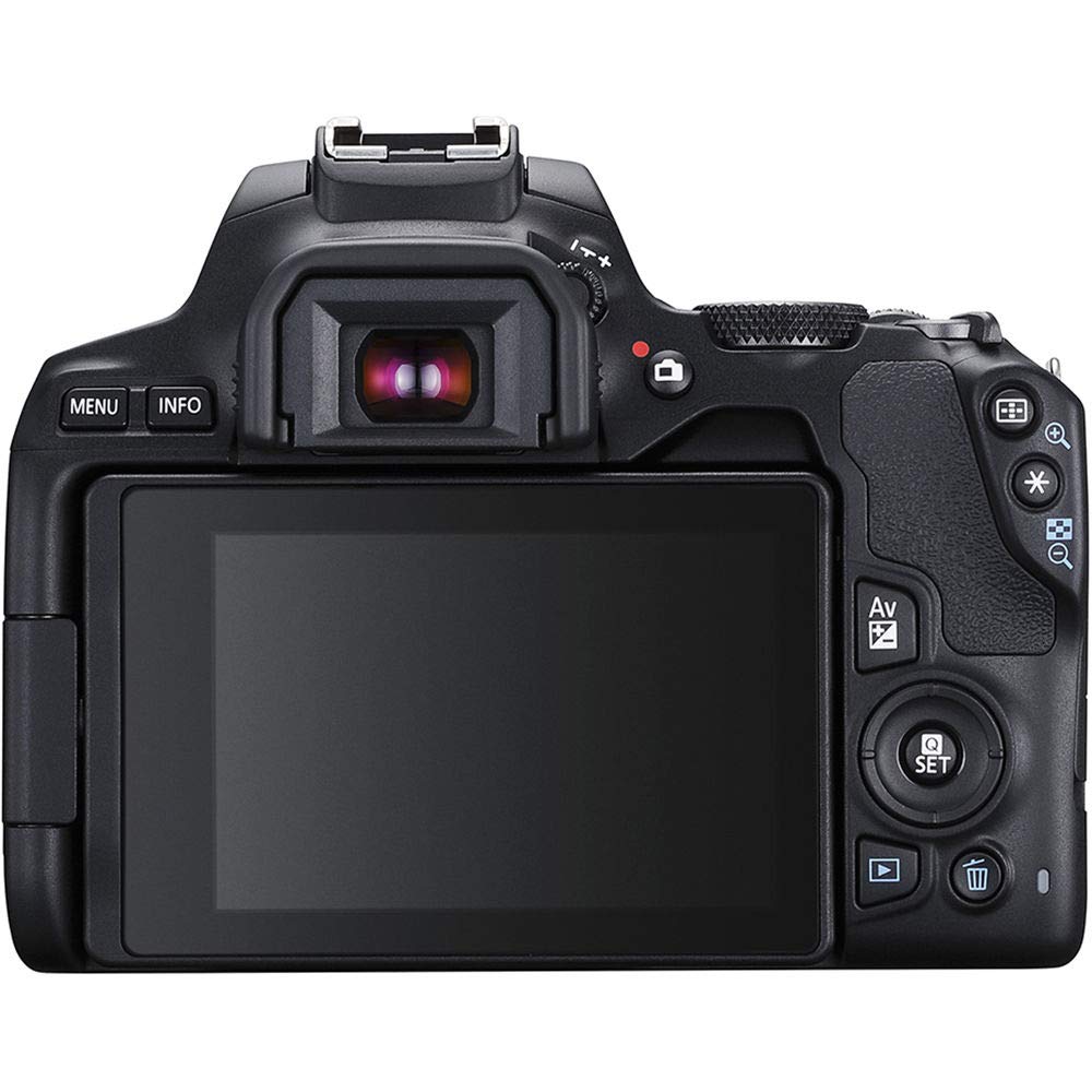 Canon EOS Rebel SL3 DSLR Camera (Black, Body Only) (3453C001) + EOS Bag + Sandisk Ultra 64GB Card + Clean and Care Kit (Renewed)