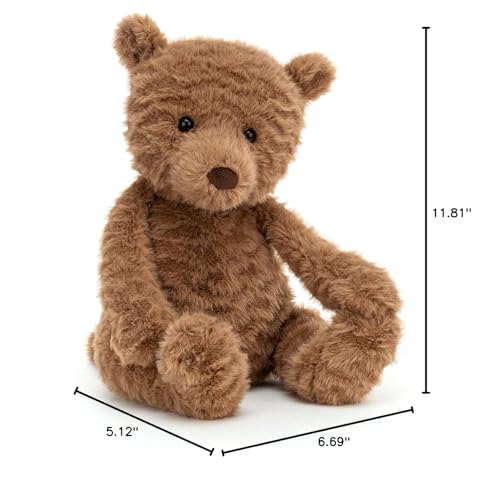 Jellycat Cocoa Bear Stuffed Animal, Medium