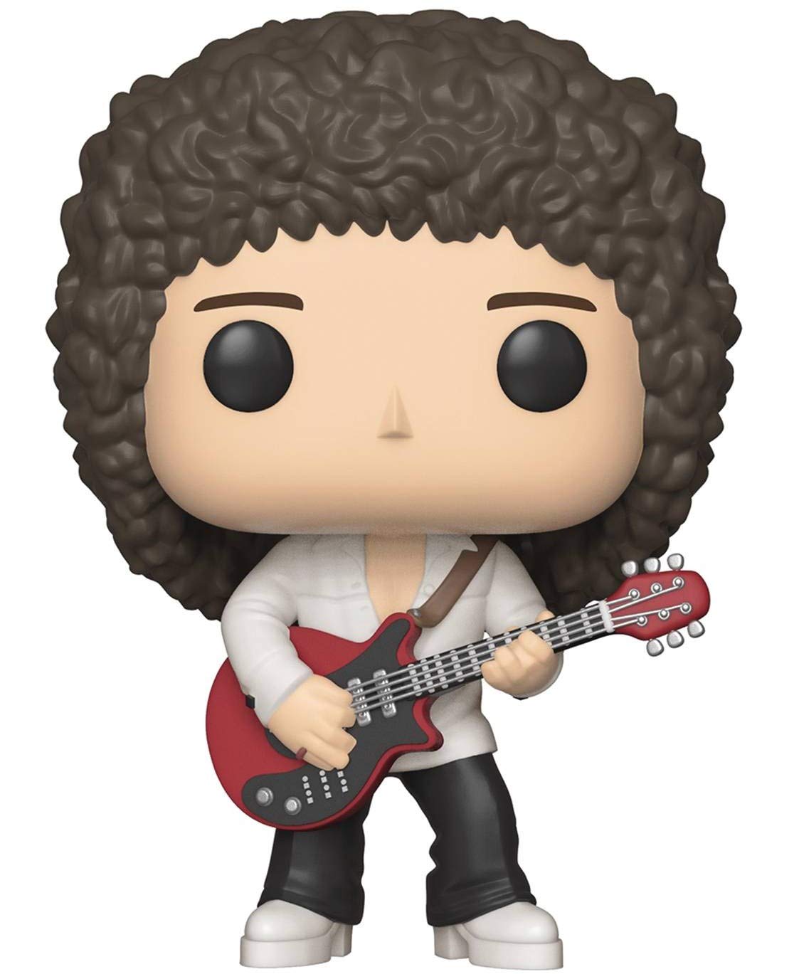 POP Queen - Brian May Funko Pop! Vinyl Figure (Bundled with Compatible Pop Box Protector Case) Multicolored 3.75 inches