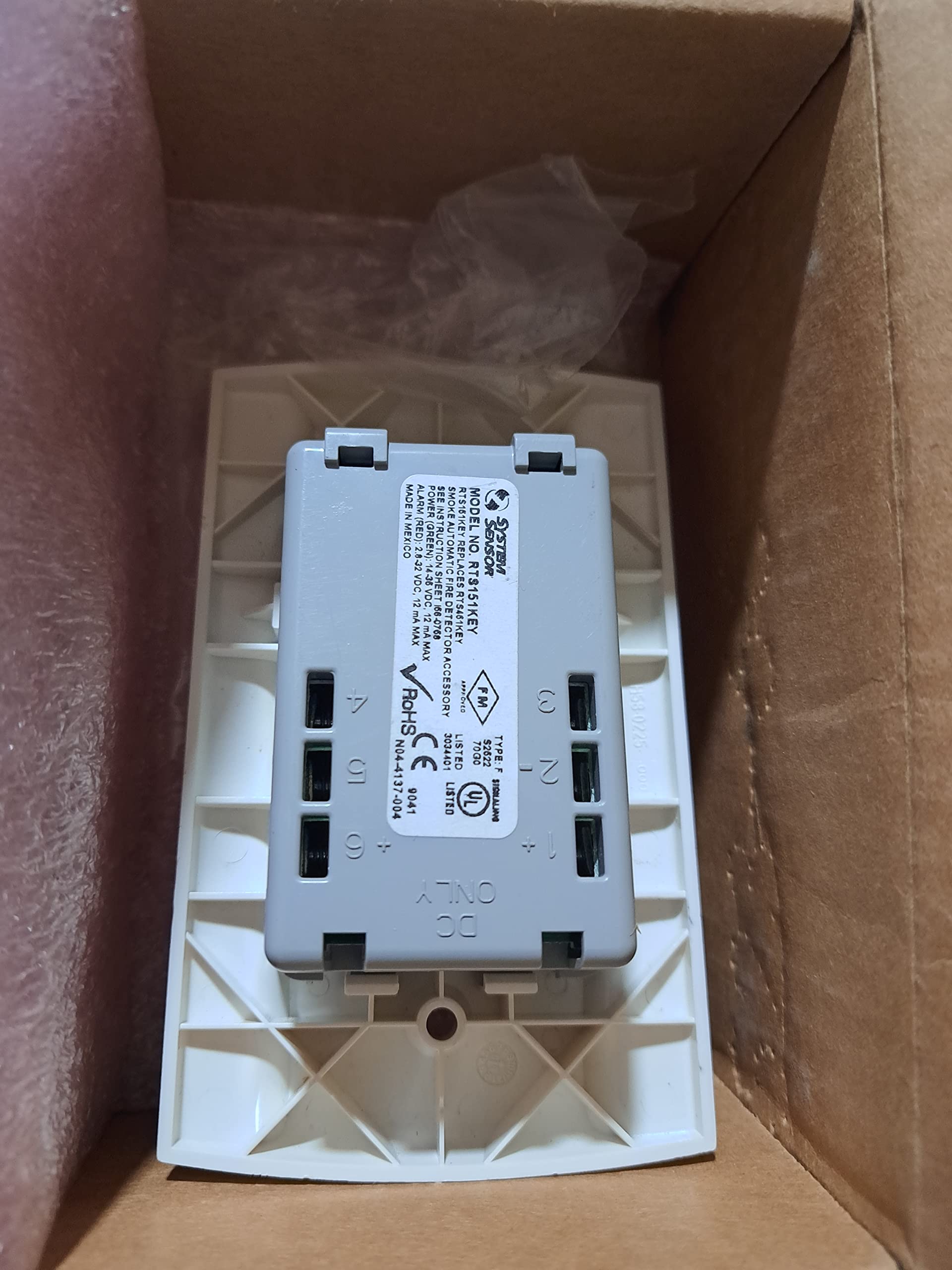 System Sensor RTS151KEY Remote Test and Reset Station with Key for Duct Smoke Detector