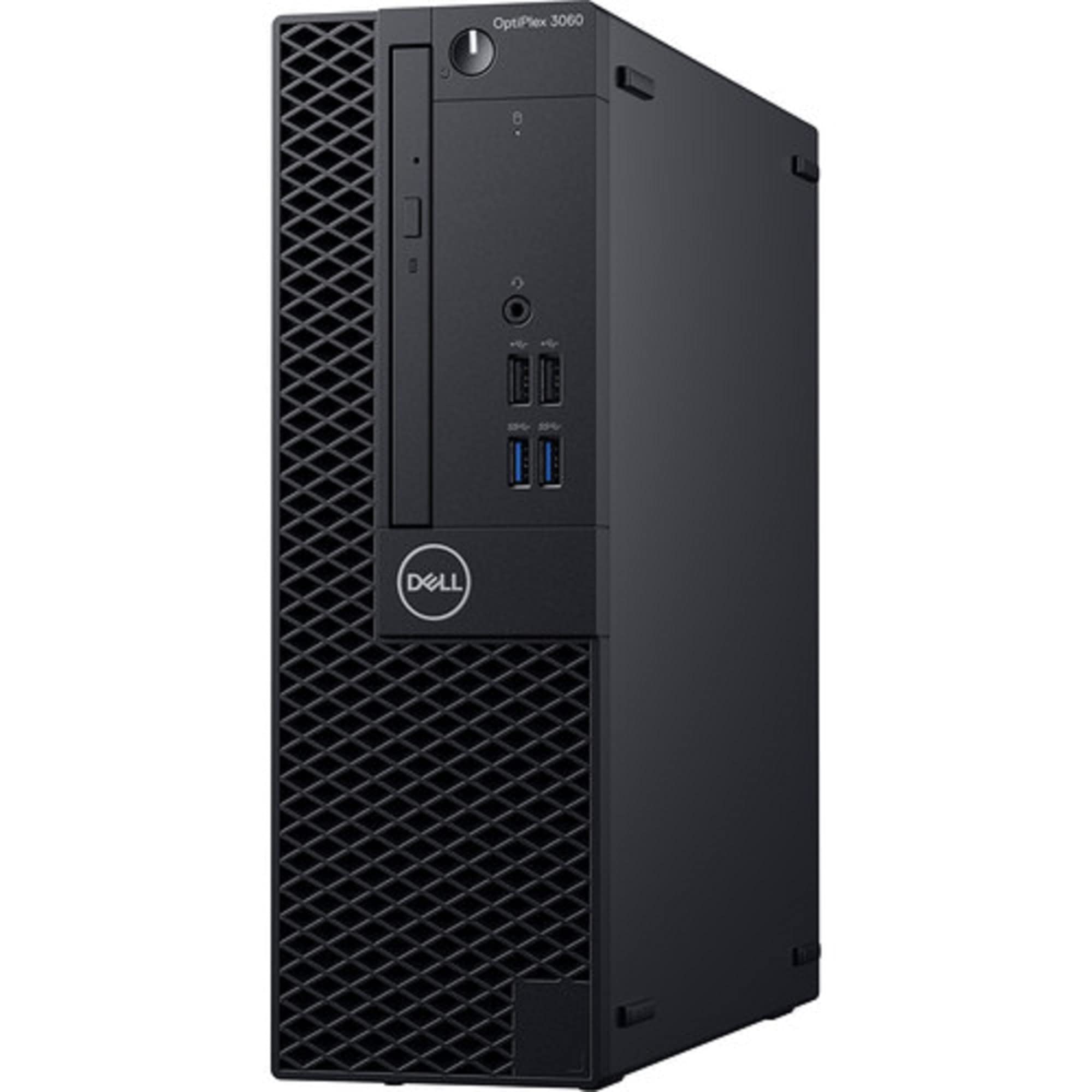 Dell Optiplex 3060 Desktop Computer | Quad Core Intel i5 (3.20) | 8GB DDR4 RAM | 500GB SSD Solid State | Windows 11 Professional | New 24in LCD Monitor | Home or Office PC (Renewed)