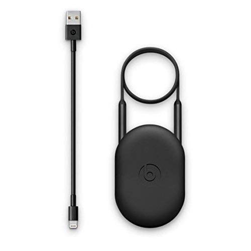 Beats by Dr. BeatsX Wireless in-Ear Headphones - Black - with Dual Car Adapter & Ear Gel,Lighting USB Kit (Renewed)