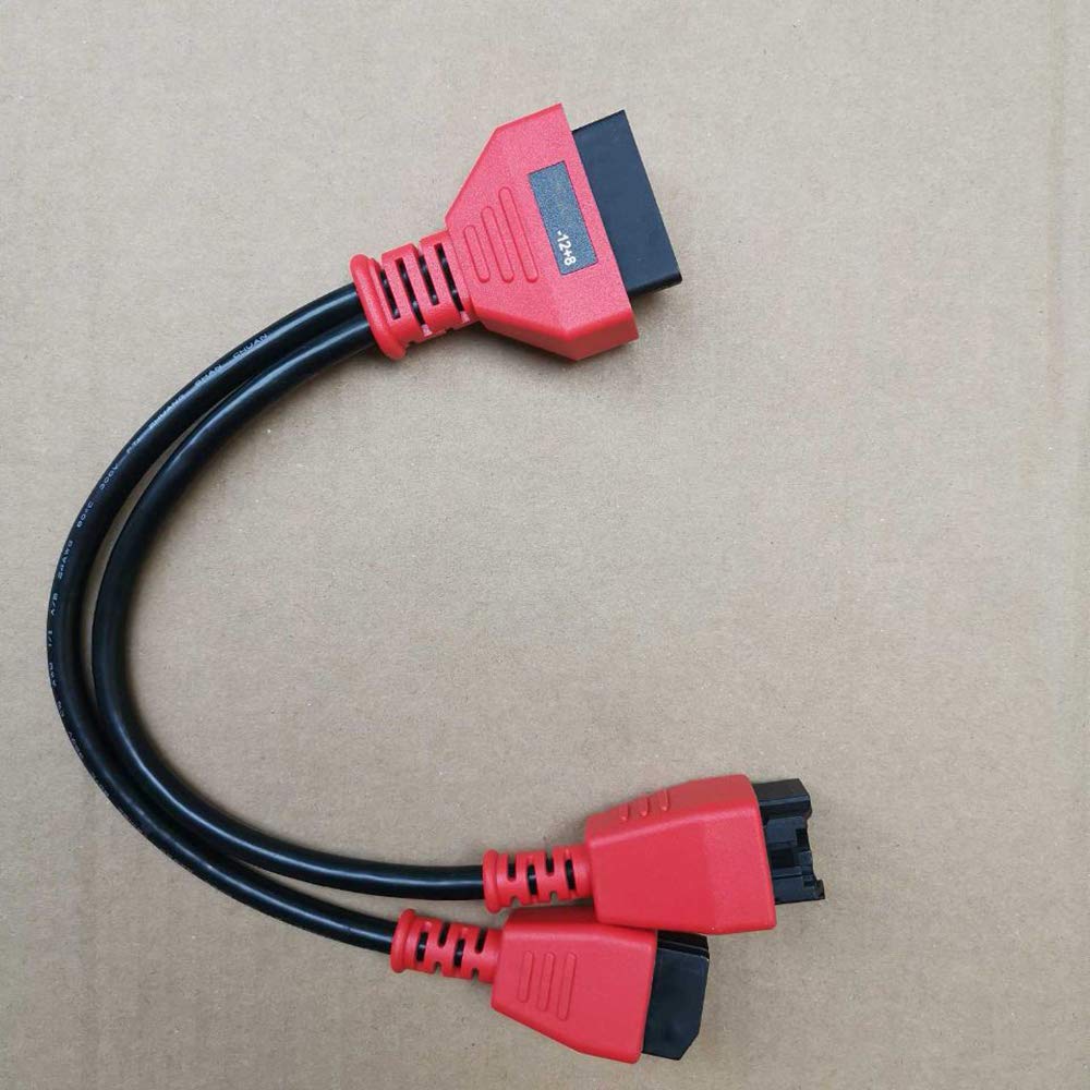 Cable Adaptor Replacement for Chrysler -12+8 Cable Connector for Autel MaxiSys MS908 MS906S 908S MS905