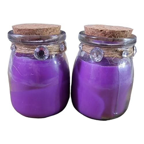 Candle for Saint Lazarus Set of 2 (Vela para San Lazaro set de 2).