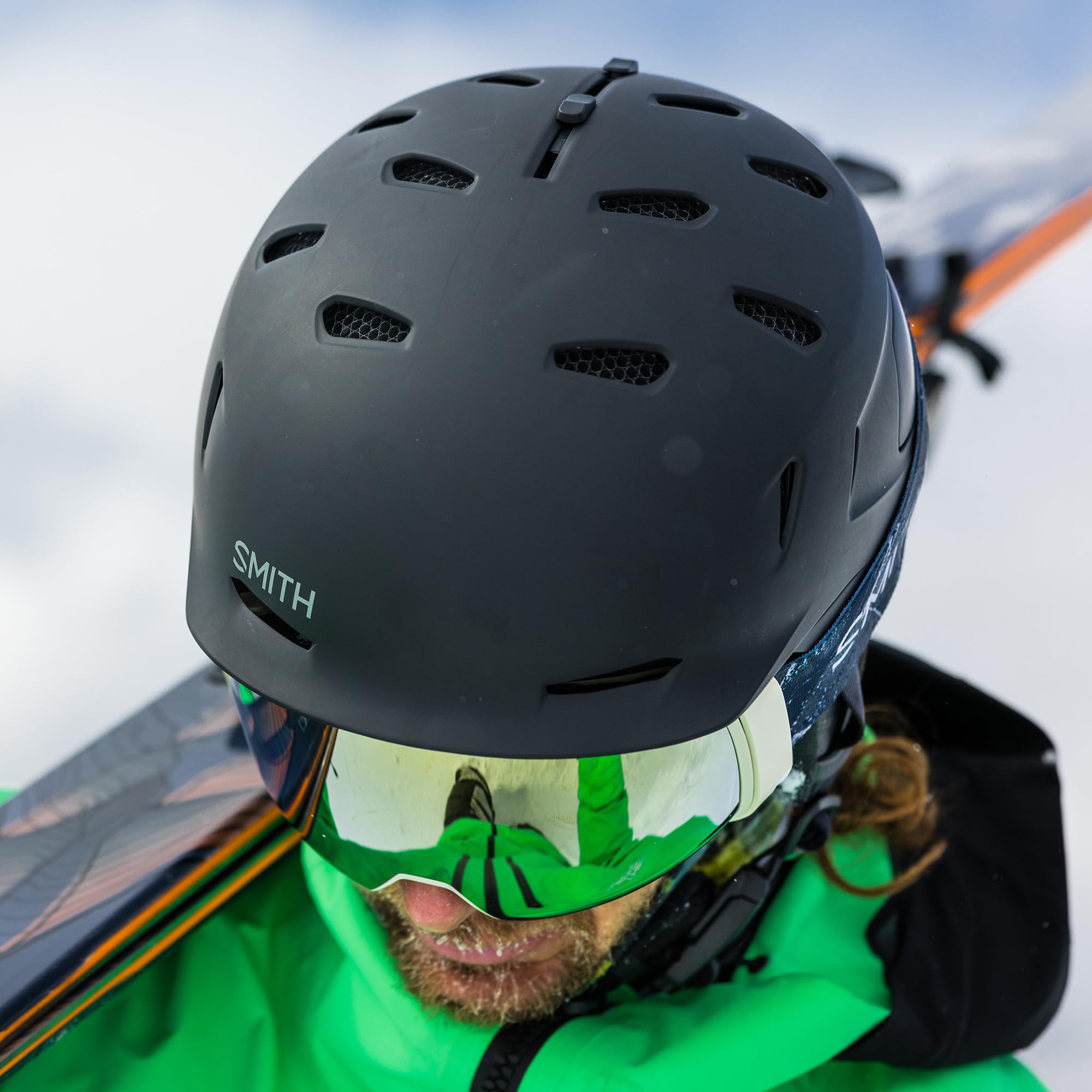Smith Nexus Helmet – Adult Snowsports Helmet with MIPS Technology + Complete Koroyd Coverage – Lightweight Protection for Skiing & Snowboarding – for Men & Women – Matte Black, X-Large