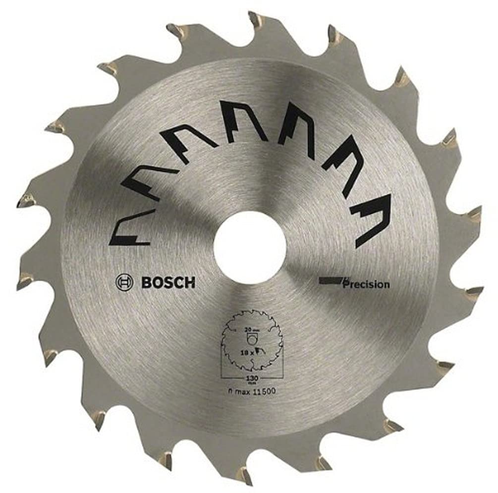 Bosch 2609256850 Precision Circular Saw Blade with 36 Teeth/Carbide/Clean Cut / 140 mm Diameter Bore with 20/12.75 mm Reduction Ring / 2.5 mm Cutting Width