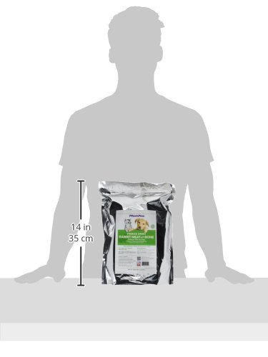 Power Paw Products Freeze Dried Rabbit Meat, 14 By 10 By 4-Inch