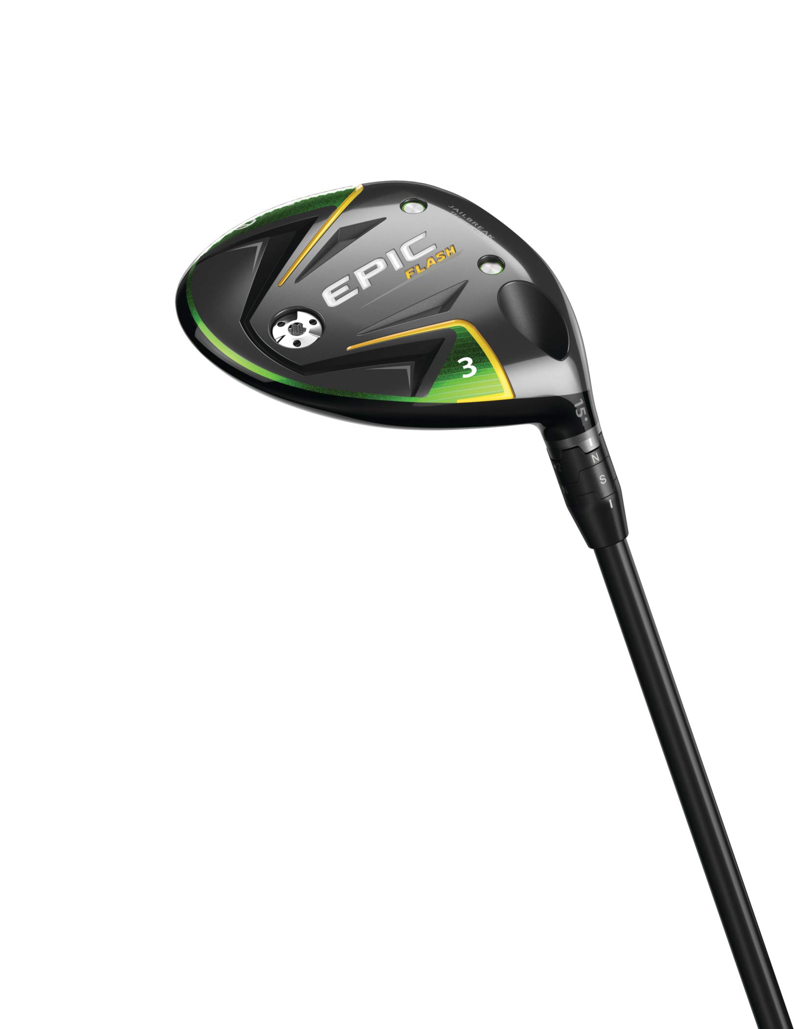 Callaway Golf 2019 Epic Flash Fairway Wood, 3 Wood, 15.0 Degrees, Right Hand, Regular Flex , Black