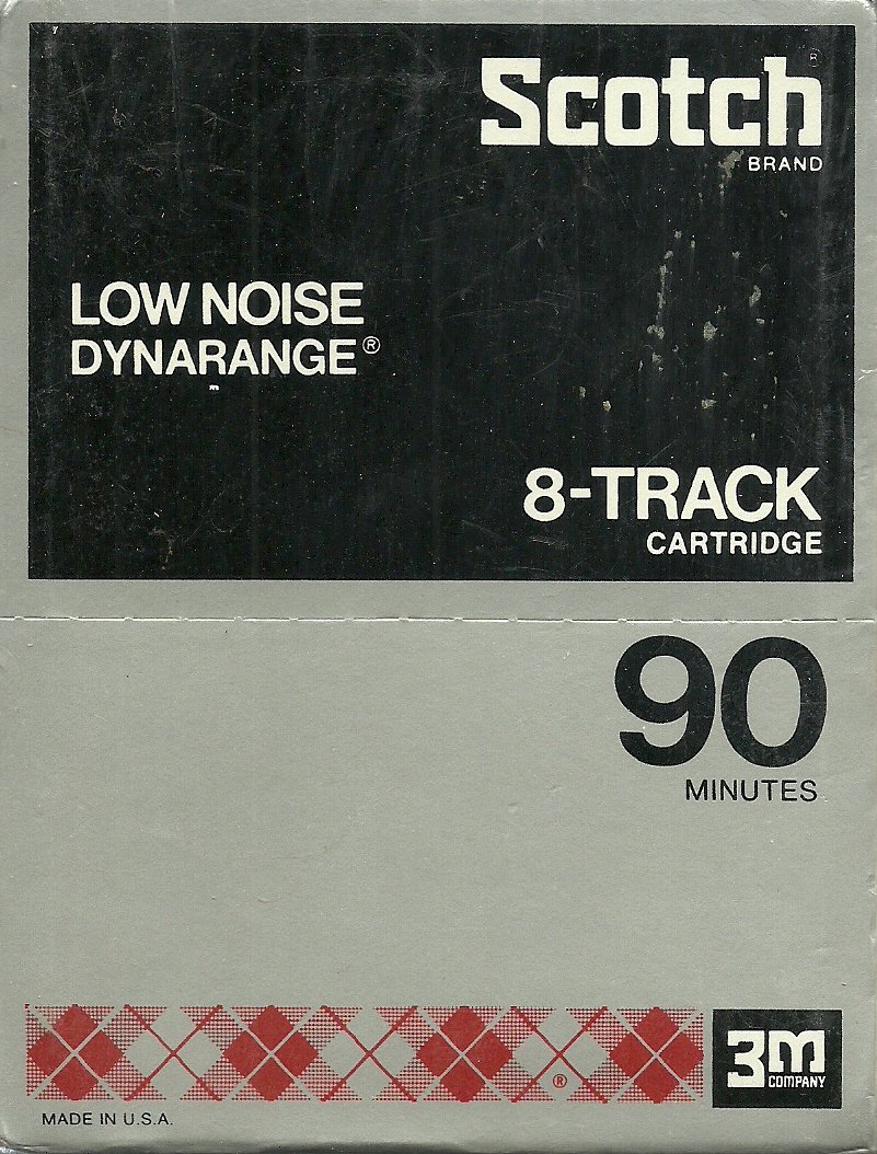 Scotch Dynarange 90 minute 8-Track Cartridge