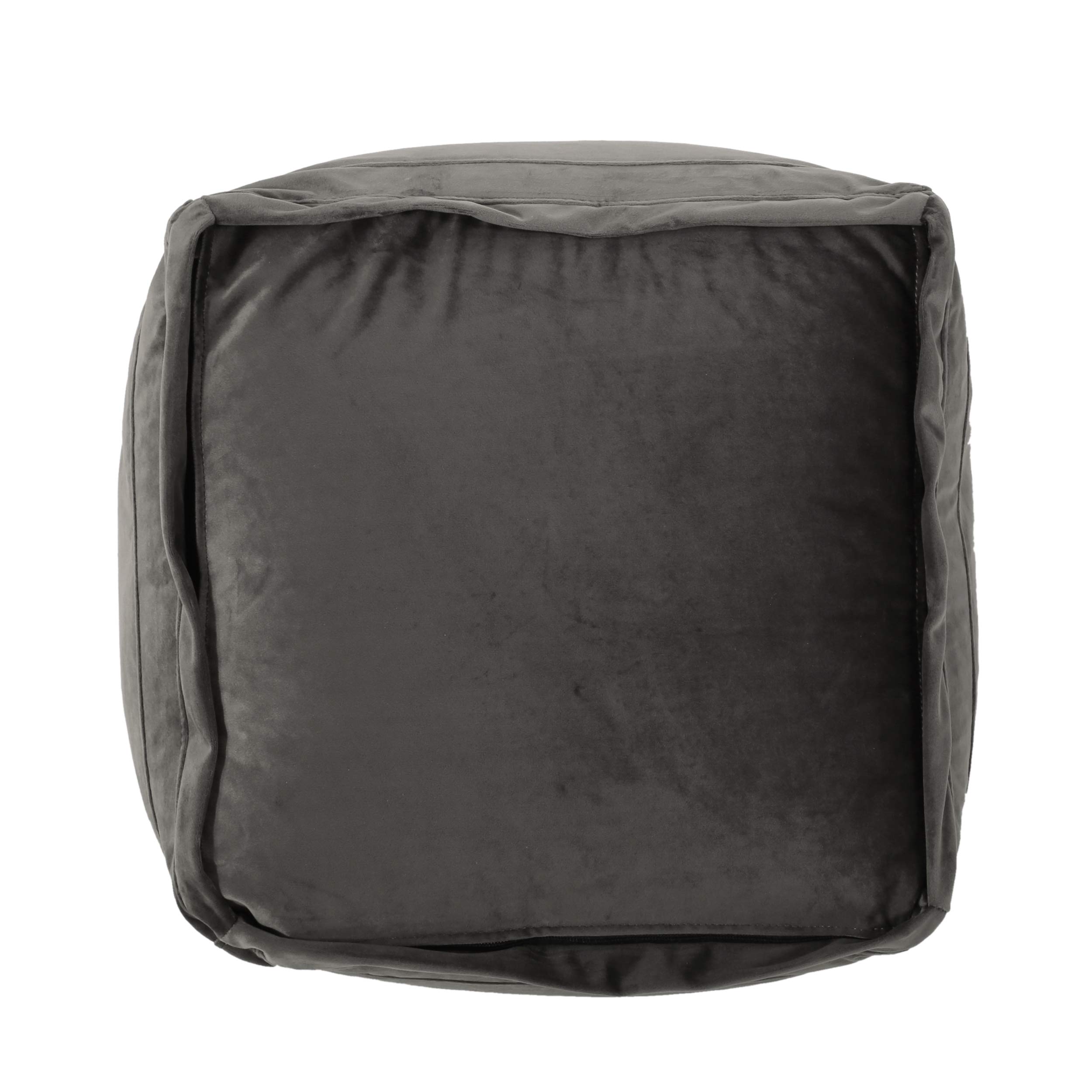 Christopher Knight Home 313763 Pouf, Gray Large