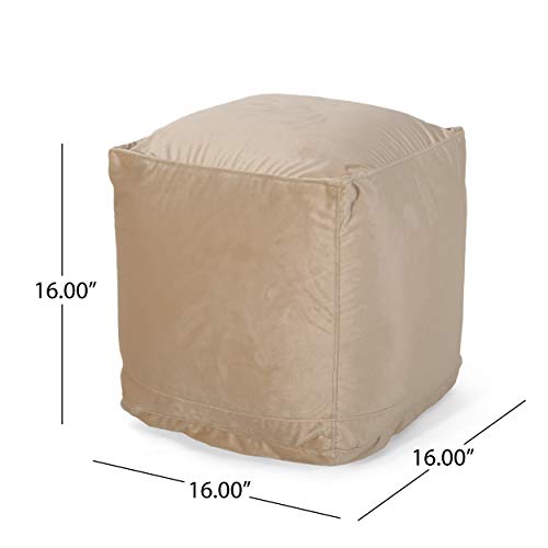 Christopher Knight Home Pouf, Taupe