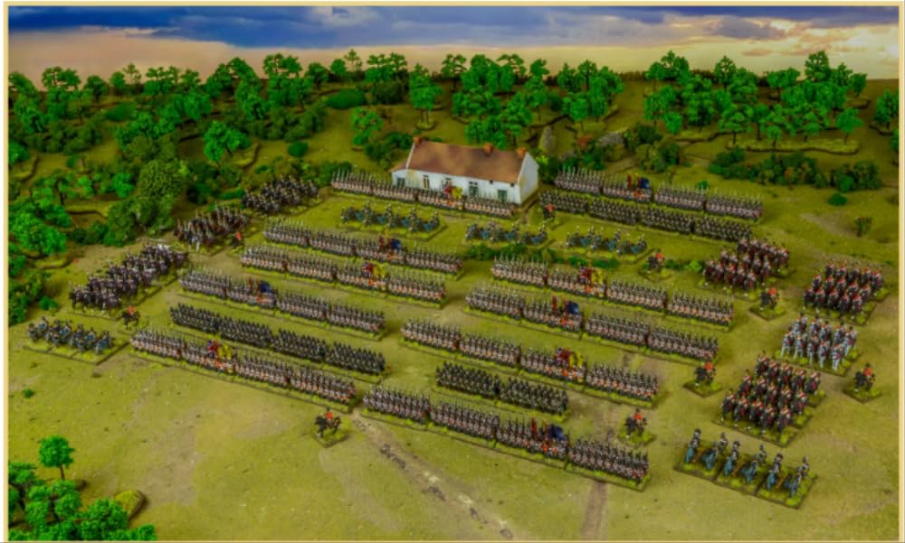 Warlord Black Powder Epic Battles Waterloo: Wellington's British Army War Game - Role Playing Strategy Board Games for Adults, Table Top 19th Century Strategic Wargaming - Tabletop Military History