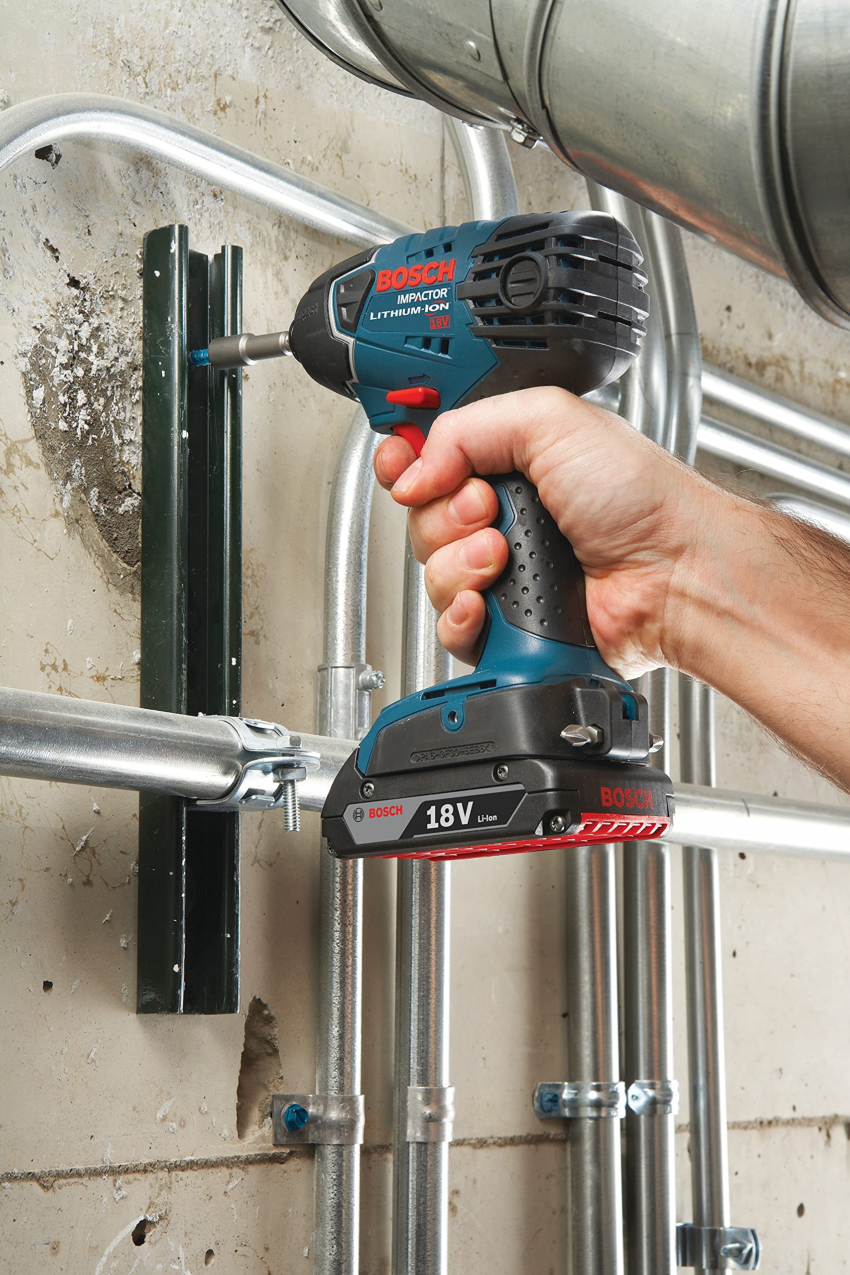 Bosch CLPK232-181 18V 2-Tool Combo Kit (Drill/Driver & Impact Driver) with (2) 2.0 Ah Batteries