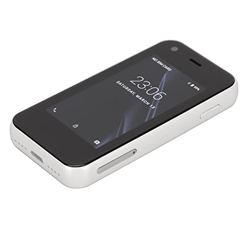 Mini 3G Mobile Phone, 2.5 inches Pocket Cellphone, 1GB RAM and 8GB ROM, Memory Card Expansion, 1580mAh Battery, Unlocked Smartphone for Students, Palm Size(Pearl White)