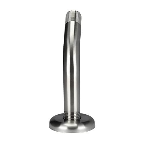 Danco (89182) Shower Arm Flange and Assembly, 6-inch, Brushed Nickel Finish Showerheads