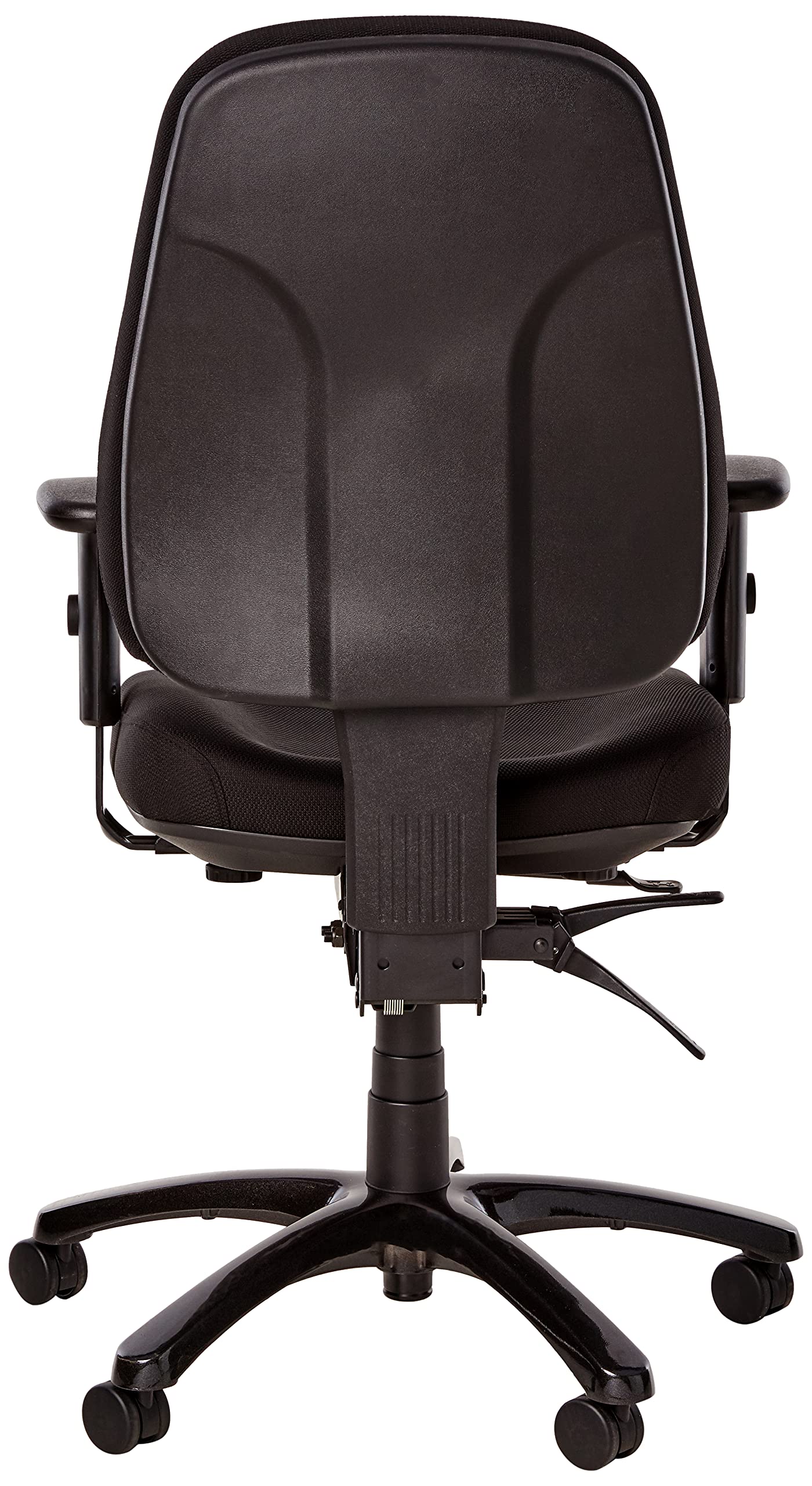 Eurotech Seating 24/7 Swivel Black Chair, Dove Black
