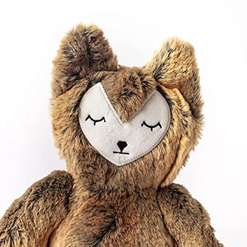 Slumberkins 14" Fox Kin, Affirmation Card, & Storybook Set | Supports Changes, Coping Skills & Transitions | Social Emotional Development | Soft Plush Animal Gift Set for Toddlers & Preschoolers