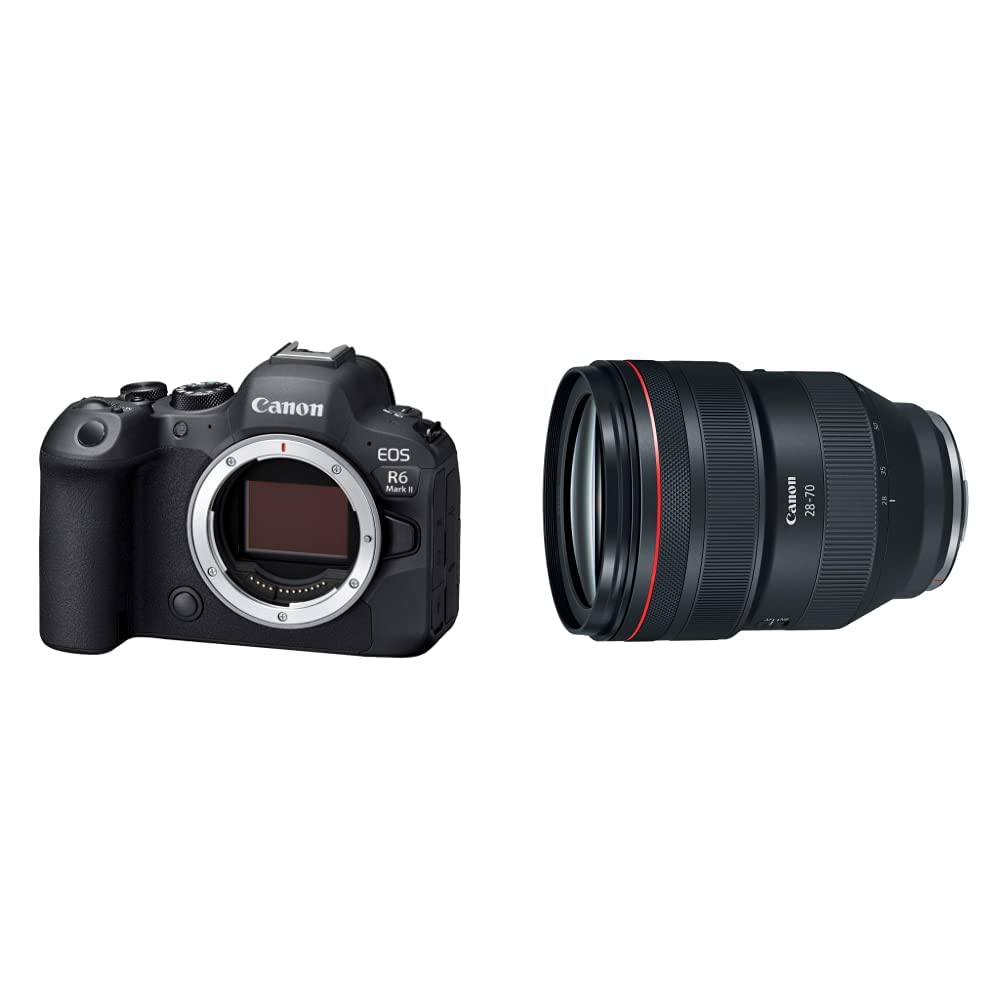 Canon EOS R6 Mark II - Full Frame Mirrorless Camera (Body Only) - Still & Video - 24.2MP, CMOS, Continuous Shooting - DIGIC X Image Processing - 6K Video Oversampling and Black - 2965C002
