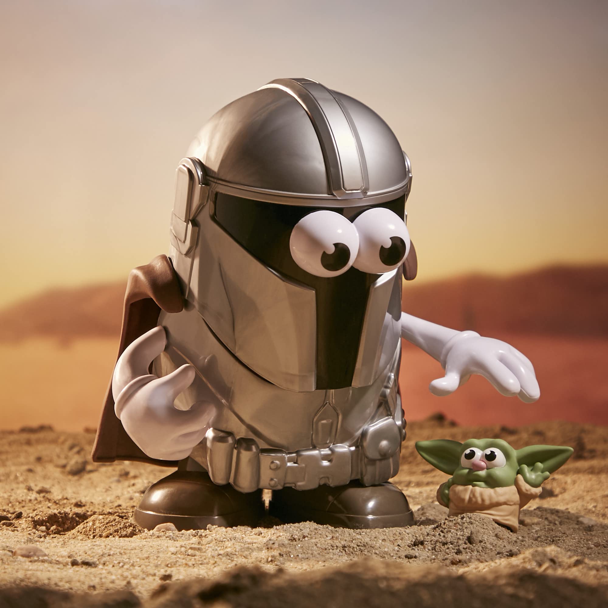 Potato Head The Yamdalorian and The Tot, Star Wars Inspired Toy, Includes 14 Parts and Pieces, Toy for Kids Ages 2 and Up