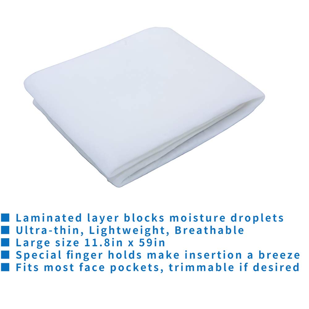 Merv 13 Filter Material, Air Filters for Stops Dust and Pet Dander as Small as 0.3 Microns (16 Ft²)