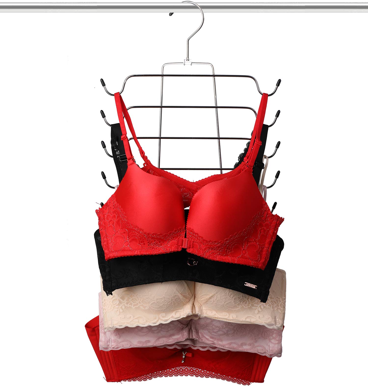 Magicool Cami Hanger Space Saving Hangers Closet Organizer for Tank Top, Cami, Bra, Pajamas, Strappy Dress,Bathing Suit