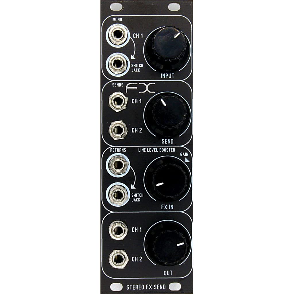 Blue Lantern Stereo FX Send and Return Eurorack Module
