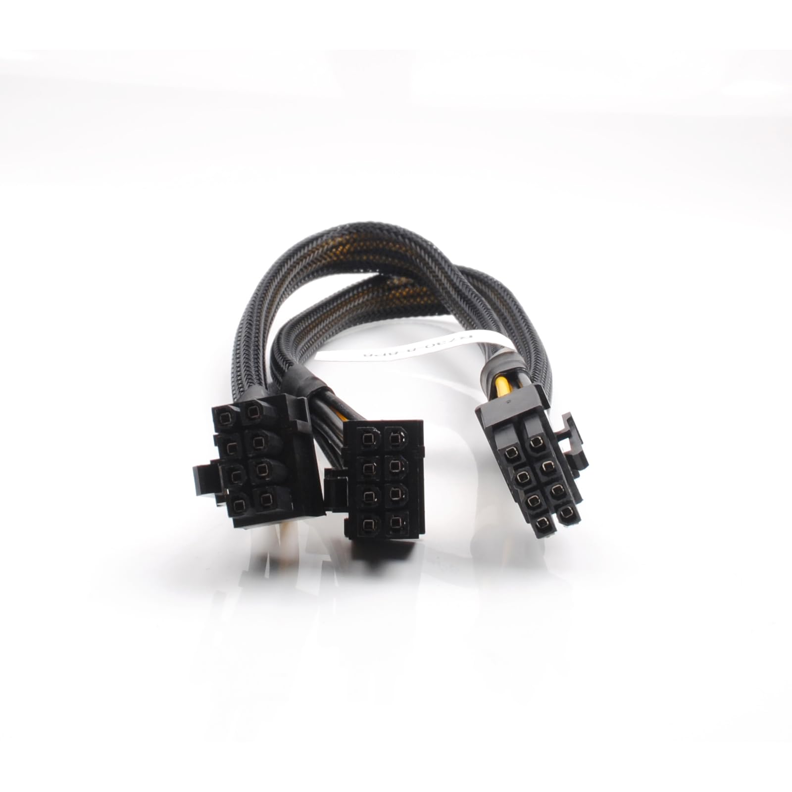 Power Cable 8pin to Dula 6+2pin Power Adapter Cable for Dell PowerEdge R530 R720 R720XD R730 R730XD T620 T630 T640 and NVIDIA Tesla GPU J30DG, Cable Length 35cm