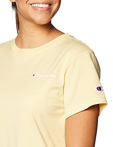 Champion Women's T-Shirt, Classic Cotton-Blend T-Shirt, Crewneck Tee, Jersey T-Shirt