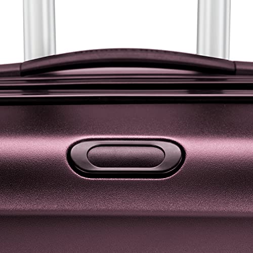 Briggs & Riley Sympatico Hardside Large Spinner Luggage, Plum, 30-Inch Checked