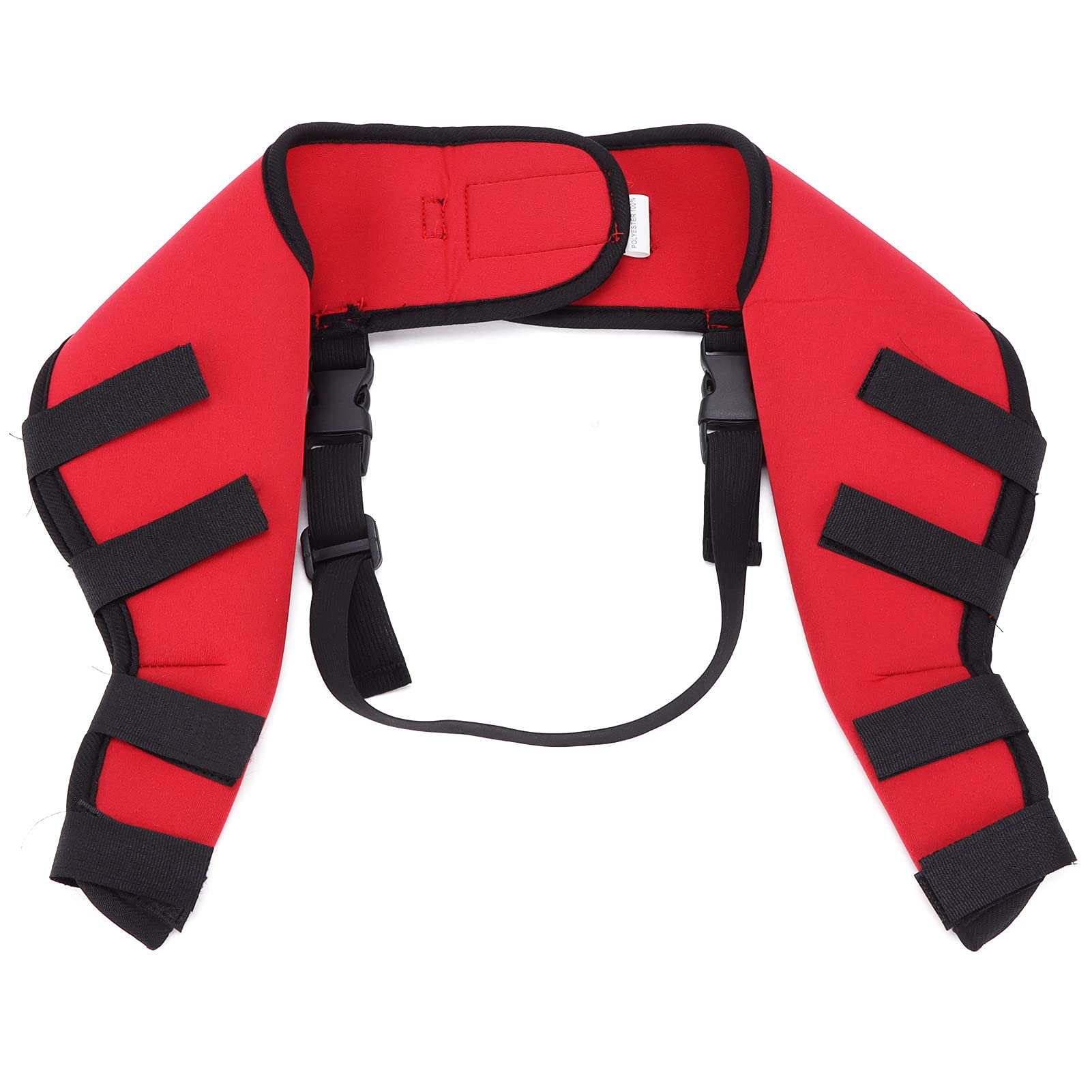 GLOGLOW 1 Pair Dog Hind Leg Braces, Dog Rear Leg Hock Wraps Canine Elbow Protector for Ligament Injuries Sprains(Red L) Boots