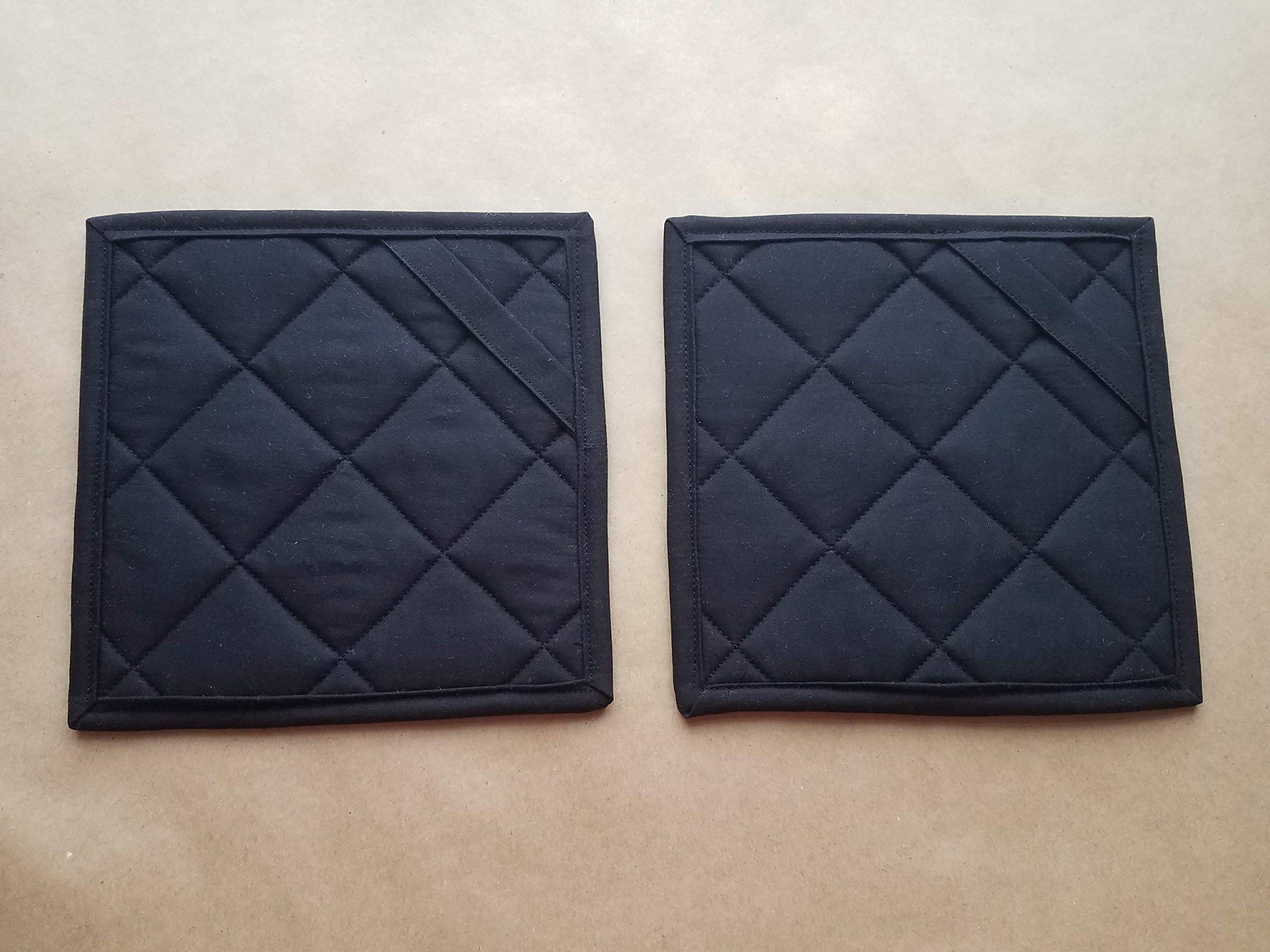 Chili Pepper Potholders Set of 2 Southwestern Kitchen Linens Chili Peppers Home Decor Quilted Hot Pads Insulated Trivets Tex Mex Kitchen Decor Spicy Themed Kitchen Linens Handmade Gifts Under 20