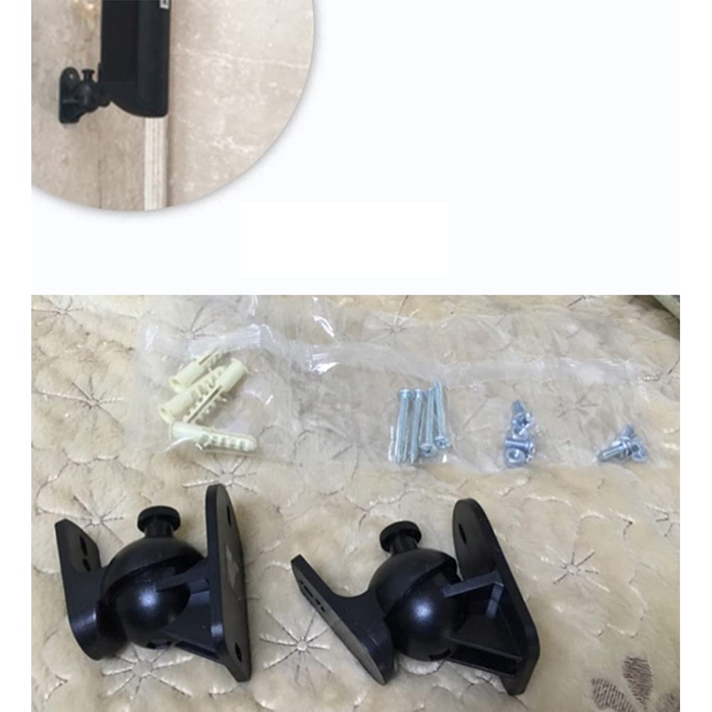 SOLUSTRE Speaker Stand Speaker Stand Heavy Duty Bookshelf Wall stand, suitable for surround sound speakers and satellite speakers Speaker Wall Mount Brackets Audio Accessories Audio Accessories