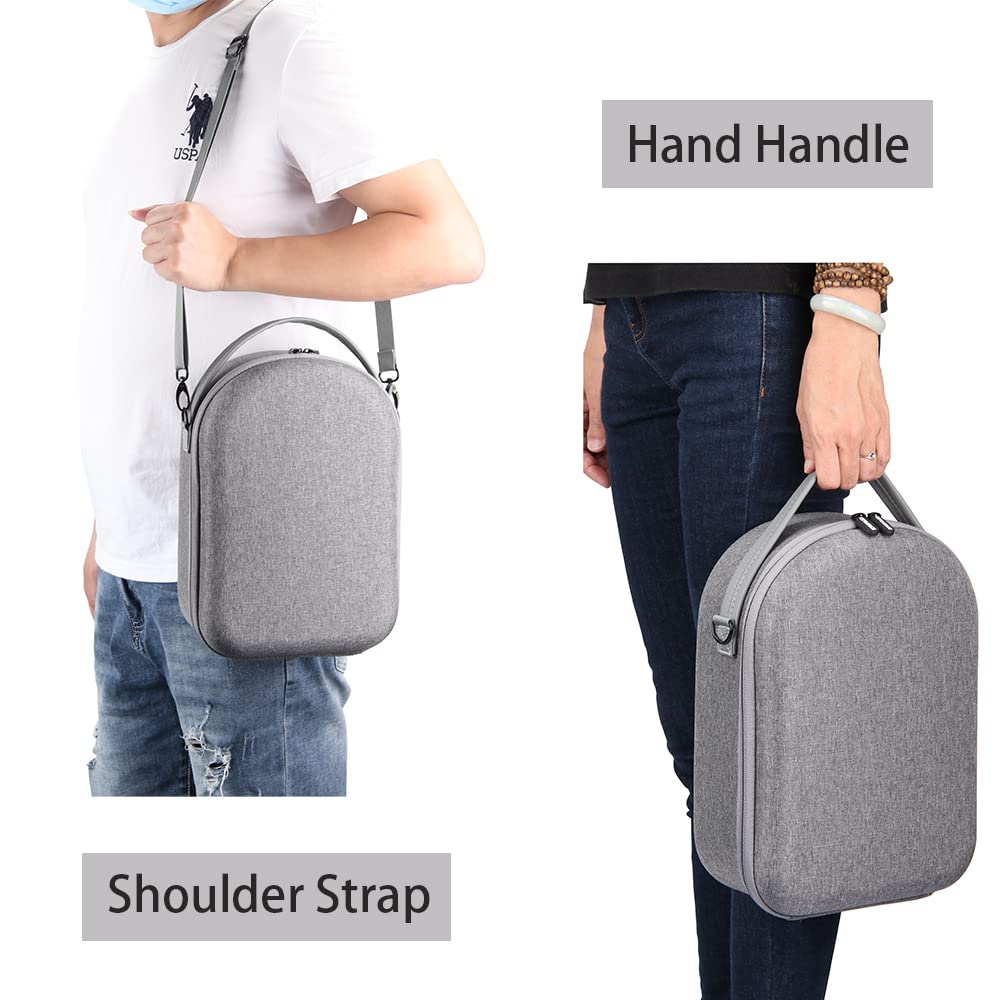 cevanace Hard Carrying Case for Oculus Quest 2, Oculus Quest 2 Case, Compatible with Oculus Quest 2 Basic/Elite Version VR Gaming Headset and Touch Controllers Accessories.