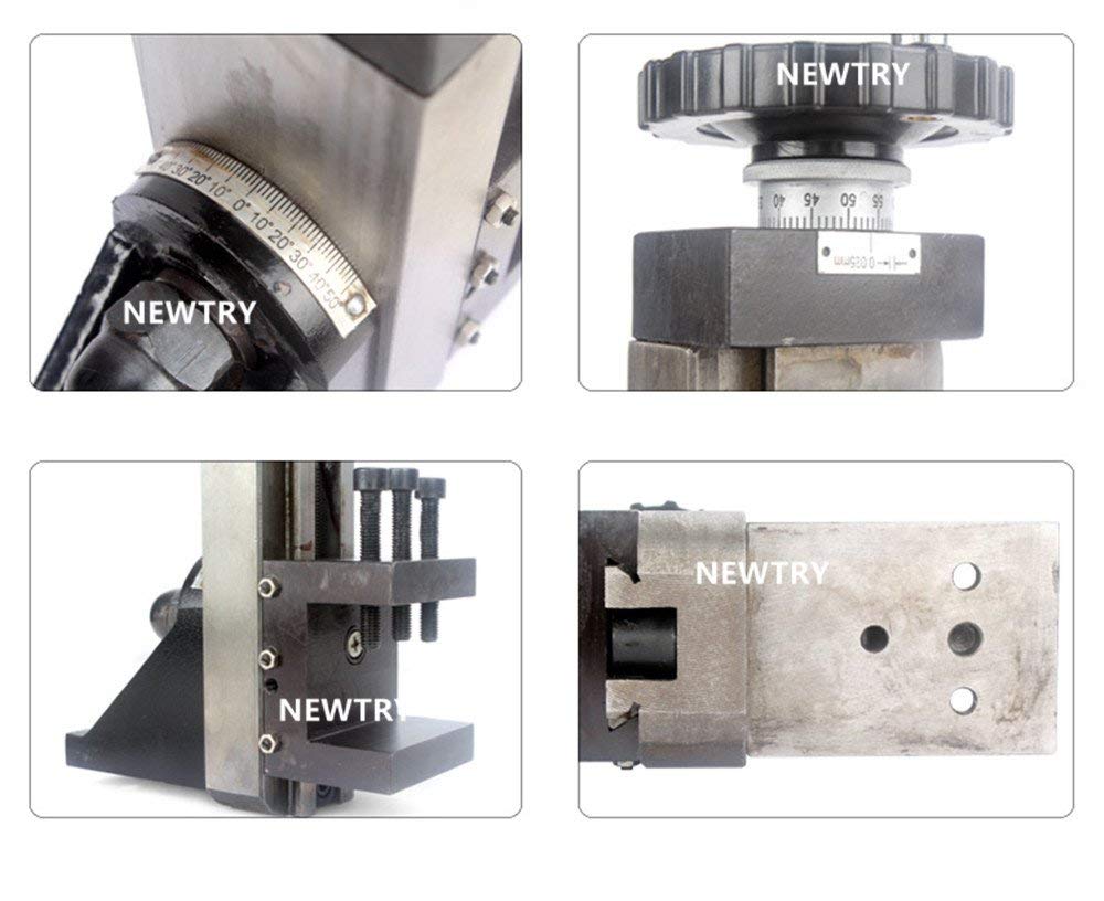 TANGIST Lathe Indexable S/N:10061 Vertical Slider Plate Small Household Vertical Mopping Board Lathe Special Accessories Milling Machine Miller Clamp 50mm For C2/C3/SC2